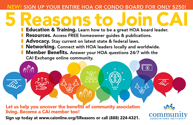 Membership for Community Associations - CAI Keystone